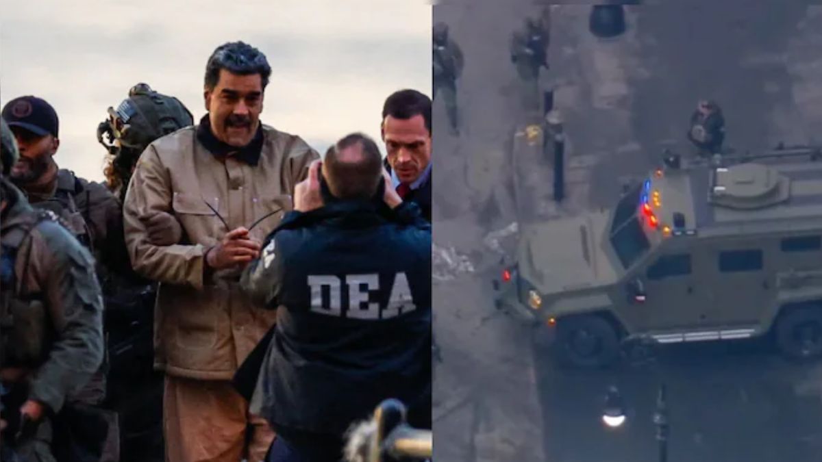 वेनेजुएला के राष्ट्रपति निकोलस मादुरो और उनकी पत्नी की न्यूयॉर्क कोर्ट ...