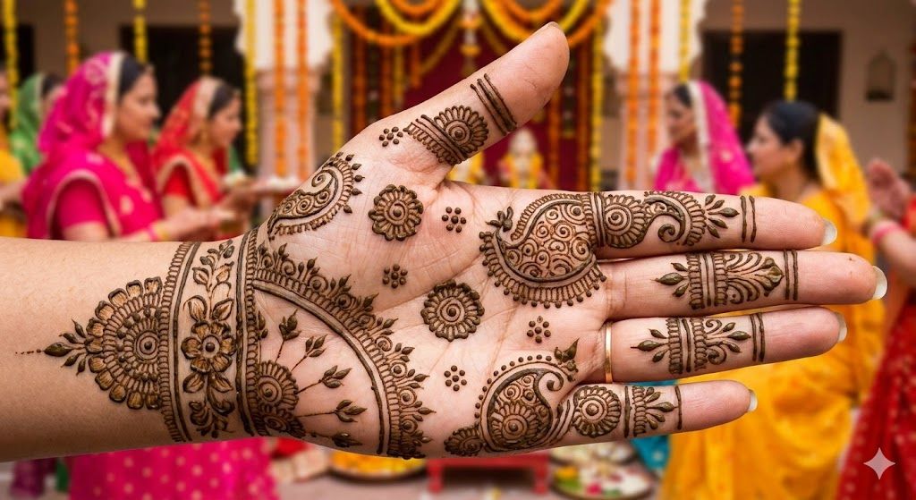 गणगौर के लिए 10 Simple Mehndi Designs, जो हाथों की खूबसूरती में लगा ...