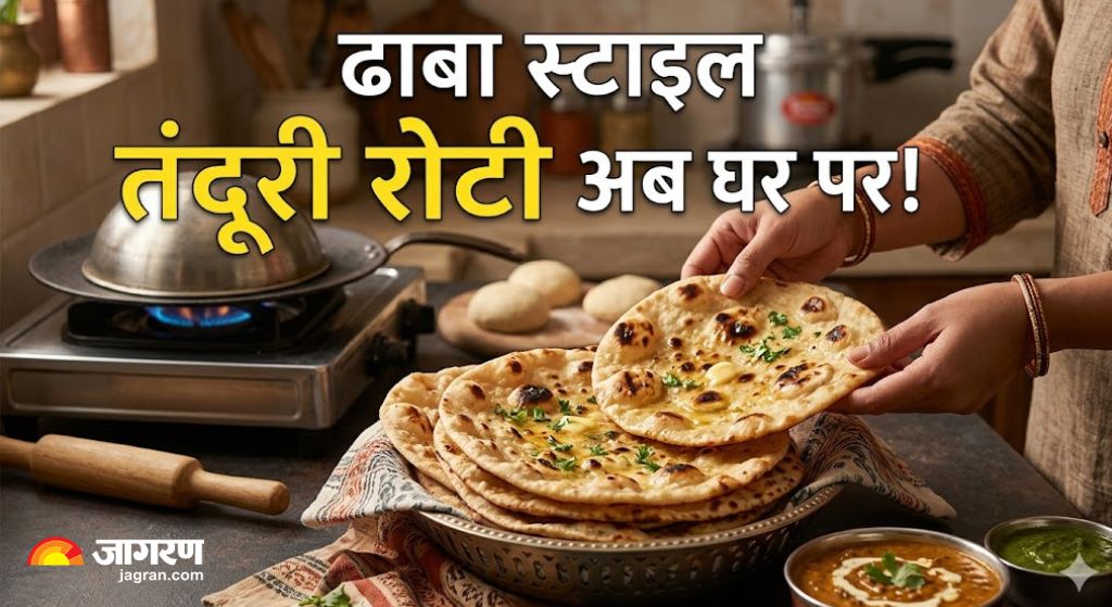 तंदूर नहीं है, तो कोई बात नहीं! गेहूं के आटे से घर पर ही बनाएं ...
