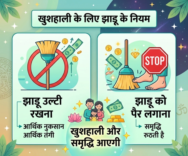 सावधान! झाड़ू से जुड़ी ये गलतियां पड़ती हैं भारी, घर में पैर पसार सकती ...
