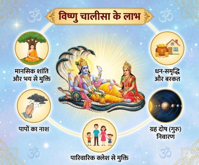 कहीं आप भी तो गलत तरीके से नहीं पढ़ रहे हैं विष्णु चालीसा, क्या है इसकी ...