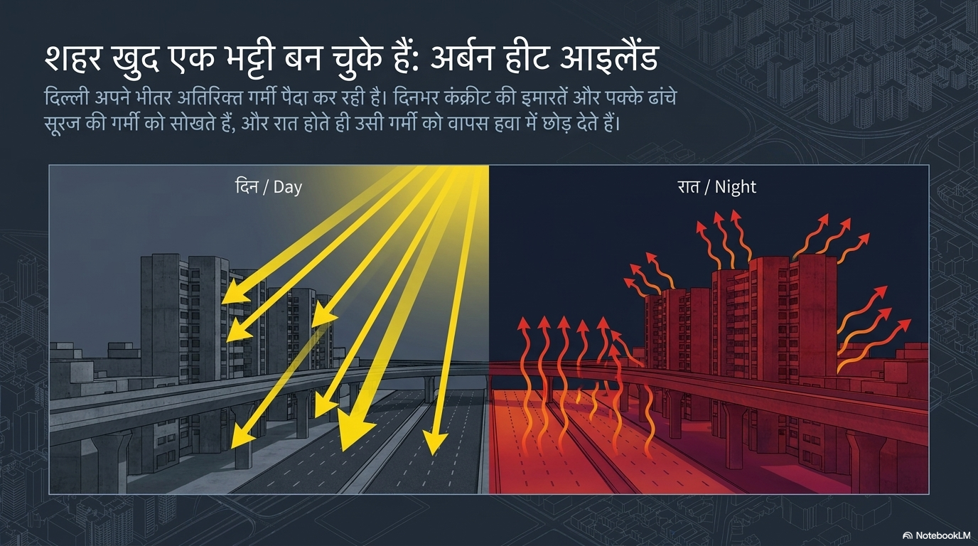 आखिर क्यों हीटवेव से बेहाल दिल्ली-एनसीआर, रात में भी भट्टी की तरह तप ...