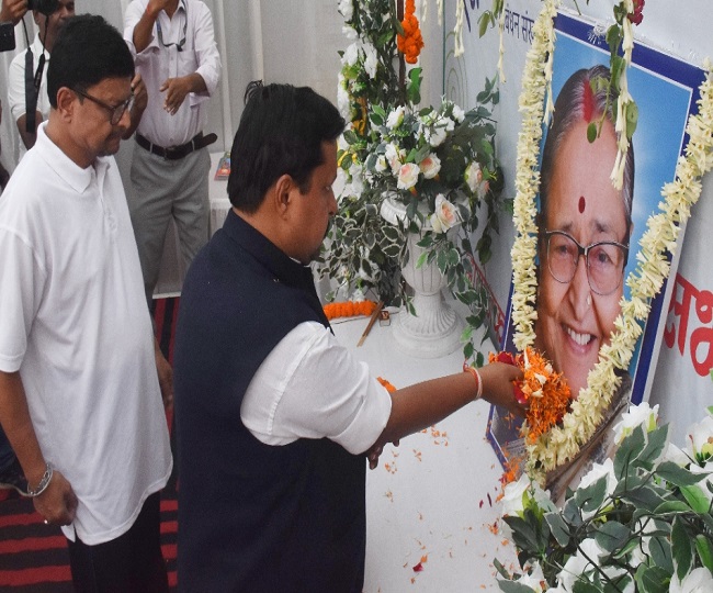 भाजपा के राष्ट्रीय अध्यक्ष नितिन नवीन ने माैसी को दी श्रद्धांजलि ...