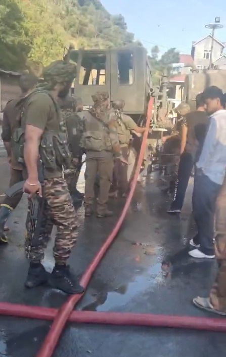 J-K: Eight Shops Gutted In Poonch’s Bufliaz Market Fire, Suspected ...