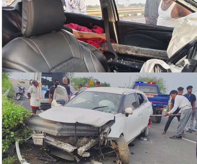 भागलपुर बायपास पर काल बनी नींद की झपकी, घर पहुंचने से चंद मिनट पहले ...