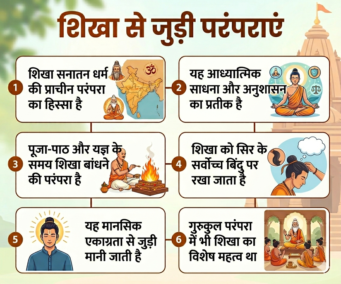 ब्राह्मण क्यों रखते हैं शिखा? जानिए सिर पर चोटी बांधने का धार्मिक ...